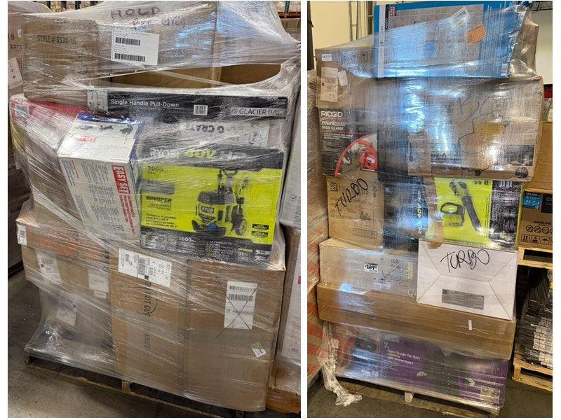 Home Depot Premium Turbo Liquidation Truckload – 24 Pallets Big Ticket ...